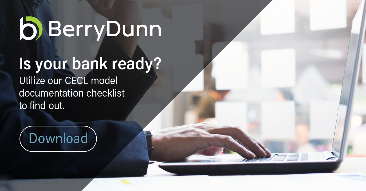 Checklist: CECL Validation and Documentation Best Practices | BerryDunn