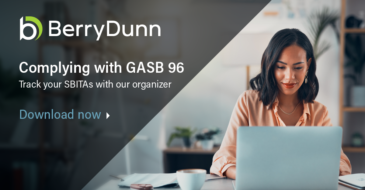 Track Your SBITAs for Compliance with GASB 96: Organizer and Calculator